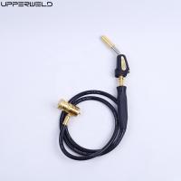 China 170*7.5*3.1cm UP6000 Self-Ignition Propane Welding Torch with Brass Head Mapp Gas Torch for sale