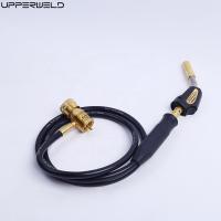 China 170*7.5*3.1cm UP6000 Self-Ignition Propane Welding Torch with Brass Head Mapp Gas Torch for sale
