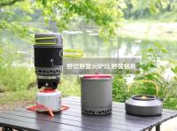 China Portable Camping Pots and Pans Set for Integrated Gas Stove Cooking on Outdoor Trips for sale
