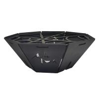 China Non-rusting Outdoor Camp Stove Black Propane Burner for Traveling and Picnic for sale