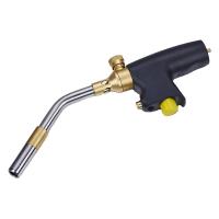China 27.5*10*3.6cm Stainless Nozzle Handheld Propane Flame Heating Torch for Roofing Work for sale