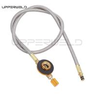 China 1m Length Regulating Valve Gas Fuel Pipe for Outdoor Gas Refilling Camp Tank Adapter for sale