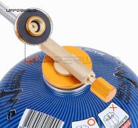 China 1m Gas Stove Base Control Valve Propane Butane Refill Adapter Cartridge Tank Connector for sale
