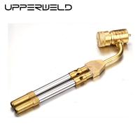 China Heating Torch UP2500-2 Dual Flame Hand Holder Gas Mapp Torch for Brazing and Soldering for sale