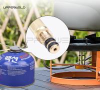 China Convenient Two-leg Cassette Connecting Gas Tank Control Valve for Picnic Camping Stove for sale