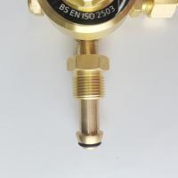 China ODM Supported British Style Argon Gas Regulator Dual Co2 Flowmeter for High Pressure Mig Tig Welding for sale