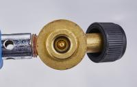 China 0.79KG UP201 Weed Burner Hand Holder 3 Different Nozzles Gas Heating Torch 37cm Length for sale