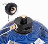 China Propane Butane Gas Cartridge Camping Stove Adapter with Flat Cylinder Control Switch for sale