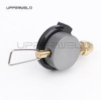 China Black One-piece Gas Stove Cassette Regulating Valve Gas Tank Connector Switching Valve Stove Adapter for sale