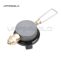 China Black One-piece Gas Stove Cassette Regulating Valve Gas Tank Connector Switching Valve Stove Adapter for sale