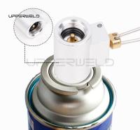 China Propane Bottle Connector Convert for Outdoor Stove Burner Valve Butane Refill Adapter for sale