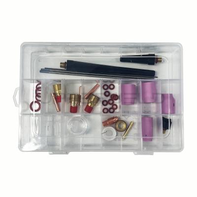 China WP9/20 Torch TIG Gas Lens Wedge Collects Kit Ceramic Nozzle Model 53N and 13N Series for sale