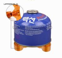 China Outdoor Camping Tools Durable Triangle Base Gas Cylinder Connector Propane Tank Adapter for sale