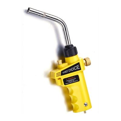 China ODM UP7600 Self Ignition Gas Brazing Burner Soldering for BBQ Burner Mapp Hand Torch for sale