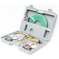 China Acetylene Inlet 5/8'' Connection Upper Portable Oxygen Cutting Torch and Welding Kit for sale