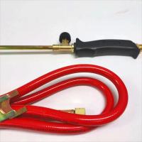 China 50mm Nozzle UP1150 Weed Burner Gas Burner Hand Holder Gas Heating Torch with Paper Box Package Method for sale
