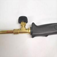 China 50mm Nozzle UP1150 Weed Burner Gas Burner Hand Holder Gas Heating Torch with Paper Box Package Method for sale