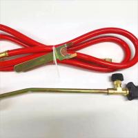 China 50mm Nozzle UP1150 Weed Burner Gas Burner Hand Holder Gas Heating Torch with Paper Box Package Method for sale