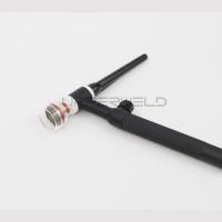 China Flexible 150Amp Air-Cooled Tig Welding Torch Head Body with Valve WP17F 17V 17FV for sale