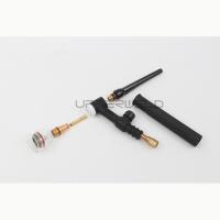 China Flexible 150Amp Air-Cooled Tig Welding Torch Head Body with Valve WP17F 17V 17FV for sale