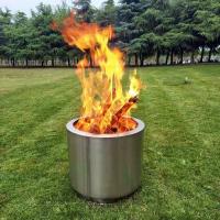 China 43cm Length Stainless Steel Bonfire Stove for Outdoor Camping and Smokeless Cooking for sale