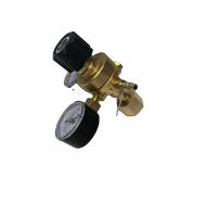 China Adjustable Gas Pressure Regulator with Brass Bar Body Material and Double-Head Design for sale