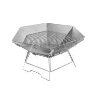 China 2KG Portable Garden Fire Bowl Large Wood Burning Fireplace for Backyard Bonfire Stocked for sale