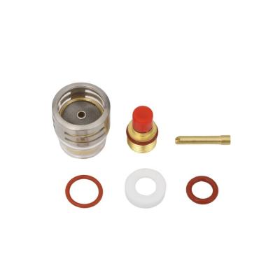 China TIG ACCESSORIES Gas Lens Wedge Collet and Pyrex Glass Nozzle for WP9 20 Welding Torch for sale