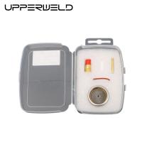 China WP9 20 Welding Torch Pyrex Glass Cup Kit 16 54NQCN 2.4MM Gas Lens Wedge Collect Easy for sale