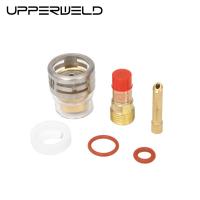 China Gas Lens Wedge Collect Pyrex Glass Cup Kit 2.4mm Clear for WP17 18 26 Welding Torch for sale