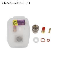 China Gas Lens Wedge Collect Pyrex Glass Cup Kit 2.4mm Clear for WP17 18 26 Welding Torch for sale