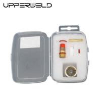 China Gas Lens Wedge Collect Pyrex Glass Cup Kit 2.4mm Clear for WP17 18 26 Welding Torch for sale