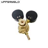China OEM Support UPPERWELD Dual Stage High Low Pressure Oxygen Regulator for TIG MIG Welding for sale
