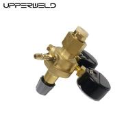 China OEM Support UPPERWELD Dual Stage High Low Pressure Oxygen Regulator for TIG MIG Welding for sale