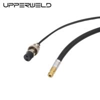 China Precise Welding Results 200AMP Air Cooled WP9 10-25EU Argon Tig Torch with Ceramic Cup for sale