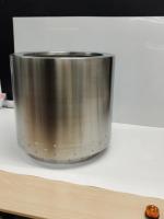 China 15L Capacity Silver 304 Stainless Steel Portable Fire Pit for Outdoor Heating Promotion for sale