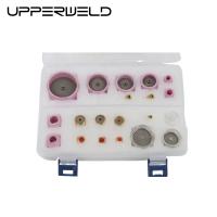 China Gas lens wedge collect Glass Cup and Ceramic Tig Welding Nozzle set ideal for welding for sale