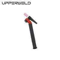 China Black Weld Equipment Accessories Water Cooled Swivel Neck Tig Welding Torch Head NR18 for sale