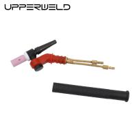 China Black Weld Equipment Accessories Water Cooled Swivel Neck Tig Welding Torch Head NR18 for sale