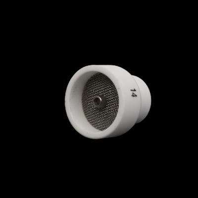 China 0.05kg WP17 18 26 14 53NQCN Ceramic Tig Welding Cups for Tig Consumables Torch 2.4mm for sale