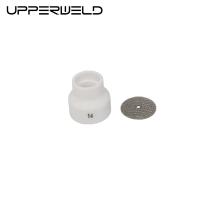 China 0.05kg WP17 18 26 14 53NQCN Ceramic Tig Welding Cups for Tig Consumables Torch 2.4mm for sale