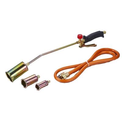 China Revolutionize Your WELDING Process with Propane Weed Torch Burner 3 Nozzles and Hose for sale