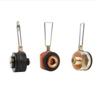 China Customized Support OBM Black Orange Camping Stove Burners Propane Tank Refill Adapter for sale
