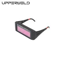 China Adjustable Shade Welding Lens for Black Welding Torch Safety Glasses Wrap-Around for sale
