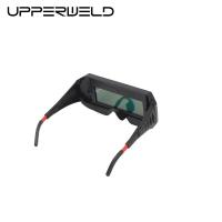 China Adjustable Shade Welding Lens for Black Welding Torch Safety Glasses Wrap-Around for sale