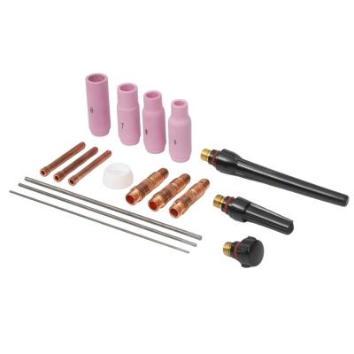 China Glass WP17 18 26 10N Ceramic Tig Welding Kit for Tig Welding Consumables Torch for sale