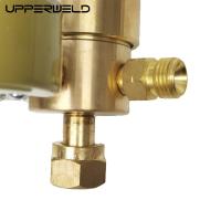 China Acetylene Regulator Welding Gas Gauge Dual Stage Pressure Reducer for Welding Kits for sale