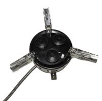 China Outdoor BBQ Gas Stove with Three Spray Head Mini Portable Folding Camping Burner for sale