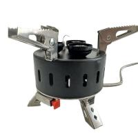 China 12cm High Level Stainless Steel Portable Gas Stove Your Perfect Outdoor Companion for sale