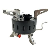 China 12cm High Level Stainless Steel Portable Gas Stove Your Perfect Outdoor Companion for sale